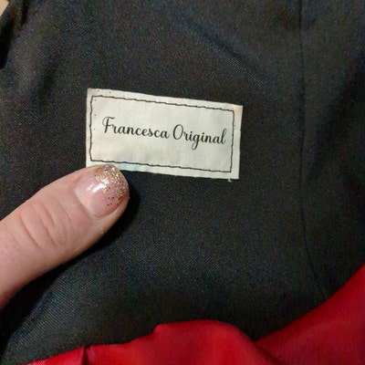 Fabric Name Tags 30x Cotton Name Labels Two Line - Etsy