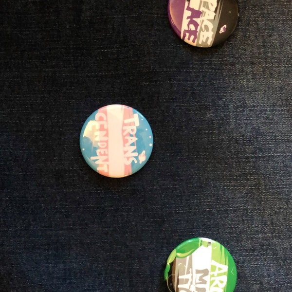 LGBTQ PRIDE PUNS Button | Asexual, Aromantic, Pansexual, Lesbian ...