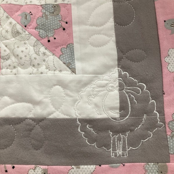 Sheep Machine Embroidery Design, Lamb Embroidery Designs, Mini Sheep ...