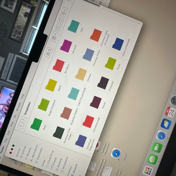 Bright Rainbow Folder Icons | Folder Icon Color Pack | Mac OS Systems ...