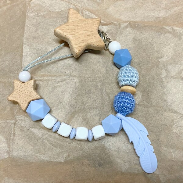 Set Pram Chain, Stroller Chain and Pacifier Holder - Etsy