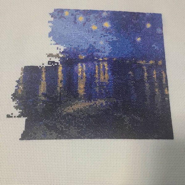 21 Mini Art Cross Stitch PDF Patterns Set, Mini Masterpieces Van Gogh ...