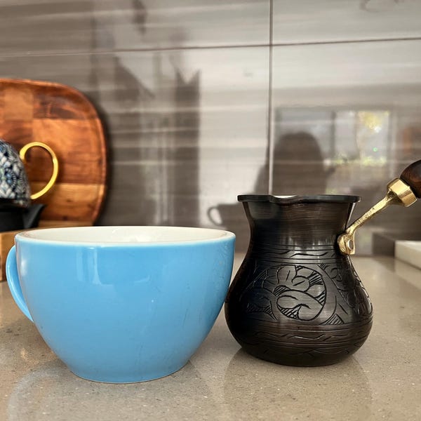 Induction Compatible Copper Teapot, Teapot Warmer Samovar, Tea Maker ...