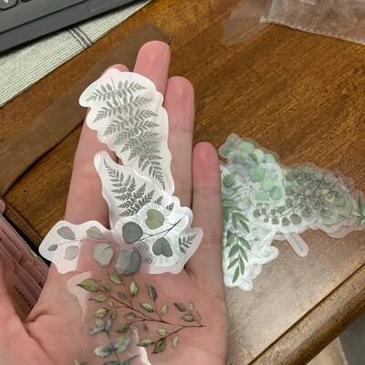 Sticker Pack / 40 Pc. Vintage Style Leaves & Stems Stickers Inspiration ...