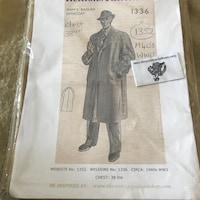 1957 Vintage VOGUE Sewing Pattern COAT Medium B32″ – 34″ (1832 ...