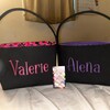 Leopard / Cheetah Fabric Basket Bucket Easter Basket Personalization ...