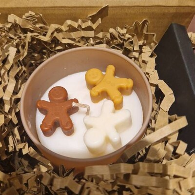 Gingerbread Candle. Candle. Candle Gift. Autumn Candle. Gingerbread Wax ...