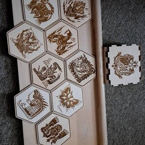 Dnd Coasters, Dungeons and Dragons Coasters, Heroes Coaster Set ...