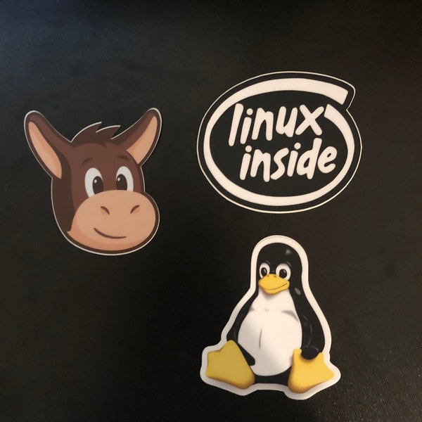 Programmer Vinyl Stickers Golang Gopher Arch Linux Inside Vim Python Git Decal - Etsy