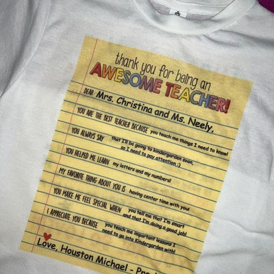 Teacher Appreciation Week Printable Teacher Appreciation Gift - Etsy