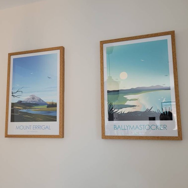 Lake District Print, Catbells, Poster Established 1951 Edition, Lake ...