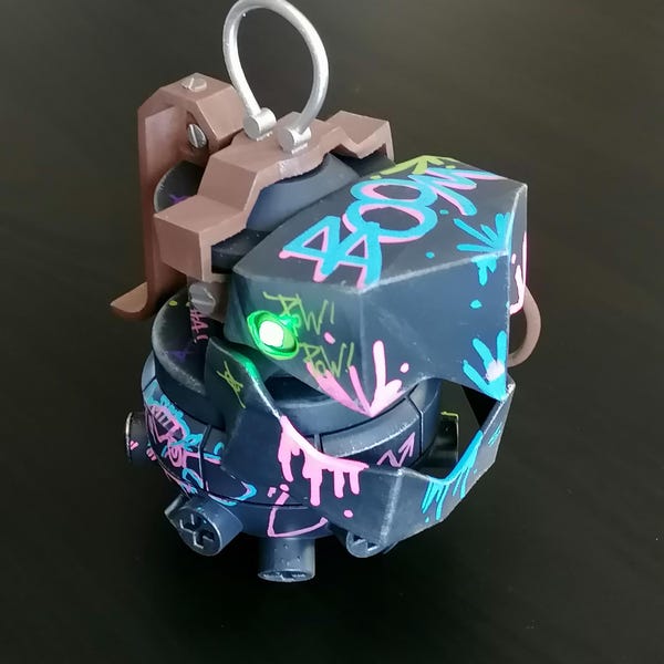 Jinx Chomper Grenade Arcane and League of Legends - Etsy Canada