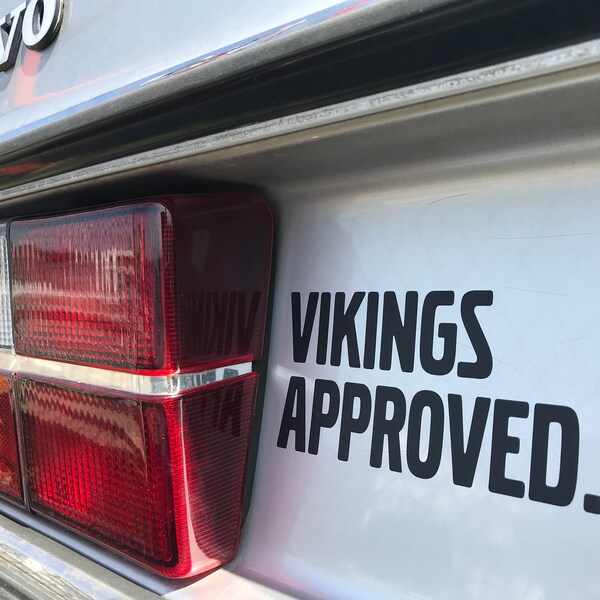 Sweden Car Sticker, Boxy but Good Vinyl Decal, Self Adhesive Car Decal ...