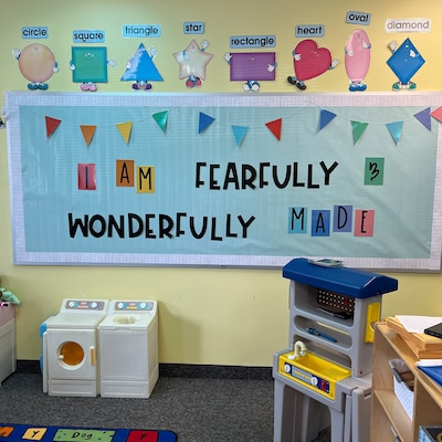 Christian Classroom Bulletin Board Set Bible Bulletin Board Scripture ...