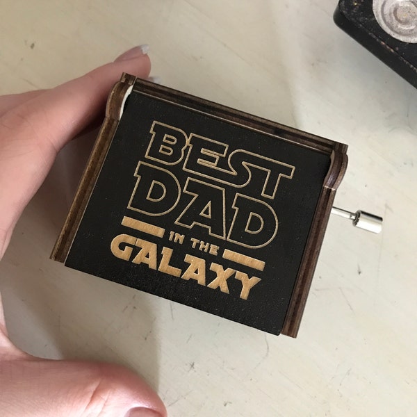 Personalized Star Wars Music Box, 5 Colors on Basswood, 32 Music ...