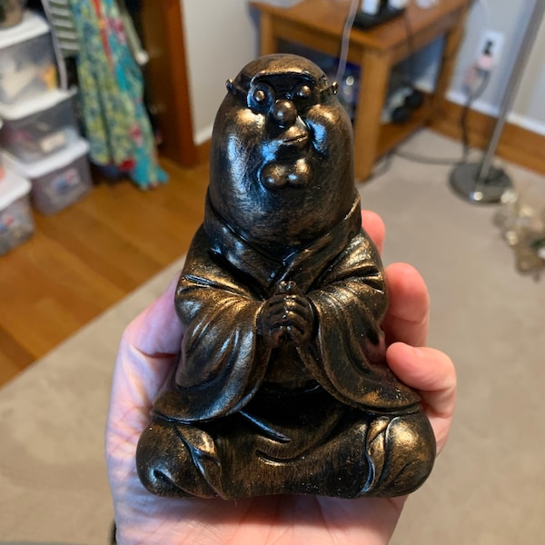 Bronze Peter Griffin Buddha Family Guy Statue Original Sculpt and Cast ...