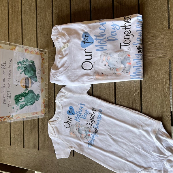 Mothers Day Personalized Card, Printable Gift, Handprint Art Keepsake ...