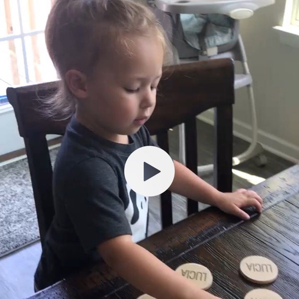 Personalized Safari Animal Wood Memory Game: Montessori Travel Toy - Etsy