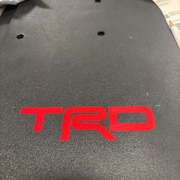 Vintage Color Toyota Style TRD Letters for 4runner Wheels - Etsy