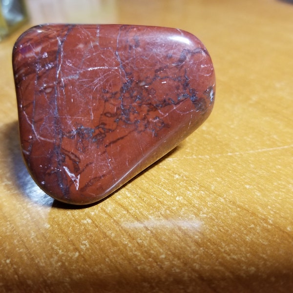 RED DOLOMITE 2" 2-3 Oz Large Polished Tumbled Rocks Minerals All ...