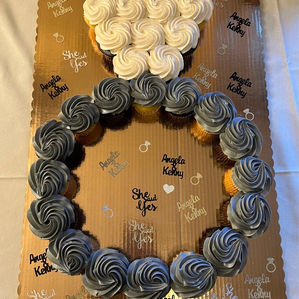 She Said Yes Confetti, Engagement Party Confetti, Bridal Confetti ...