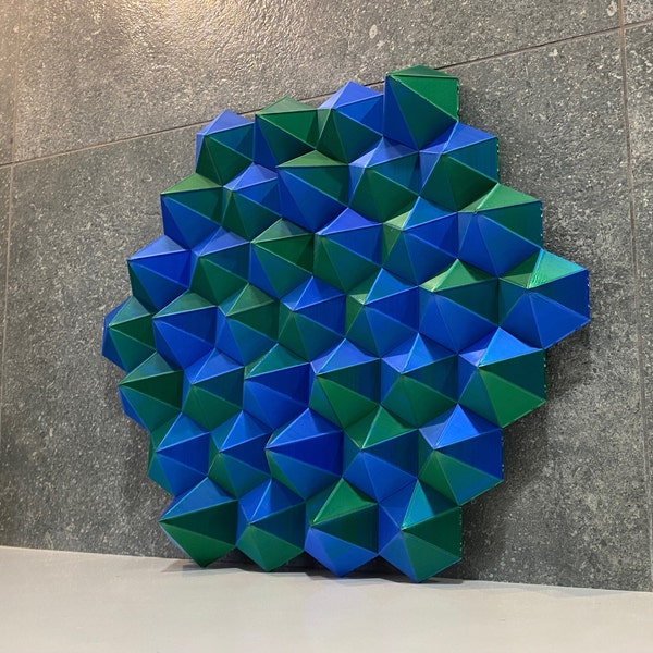 3D Sculpture: Perfect Unity II | Wall Decor | Modern Art | Wall Sculpture | 3D Wall Art | Unique ...