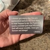 Personalized Metal Wallet Insert Card With Any Text/quote - Etsy