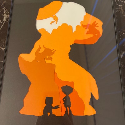 Agumon Paper Art Digimon - Etsy
