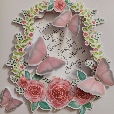 Light up Heart Greeting Card, Lit up Valentine's Day Card, 3D Heart ...