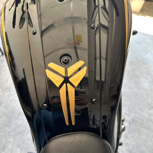 Skeleton Rider Universal 3D Tank Pad Sticker Decal for Motorcycle or ...