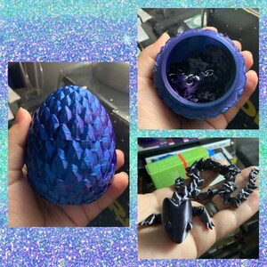 Precision-crafted 3D Printed Articulated Gaboon Viper Fidget Toy ...