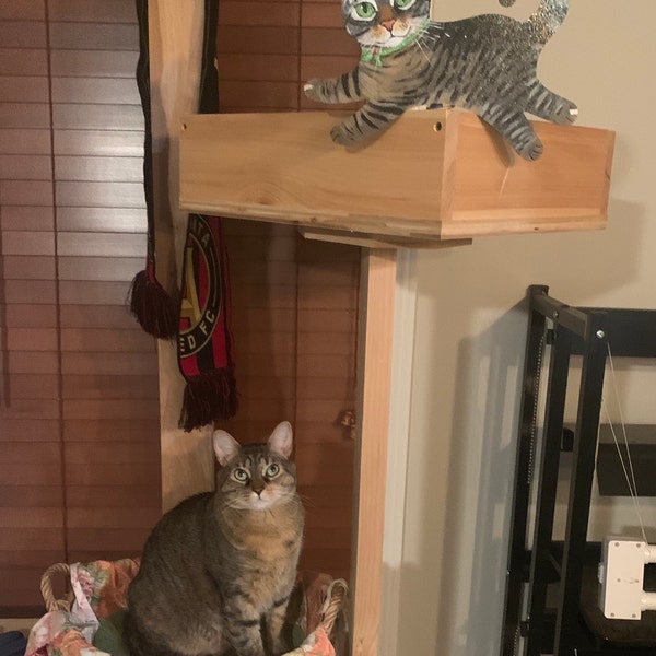 Custom Cat Tree Topper, Cat Memorial Gift, Christmas Tree Topper ...