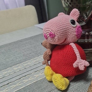 Peppa Pig, Wellies and Teddy Bear Crochet Pattern NOT A FINISHED TOY - Etsy