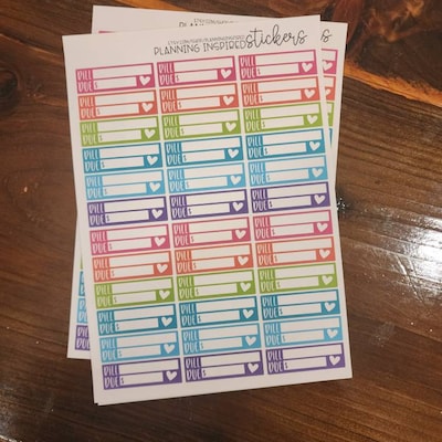 School Stickers, School Stickers for Planner, Set of 70 School Planner ...