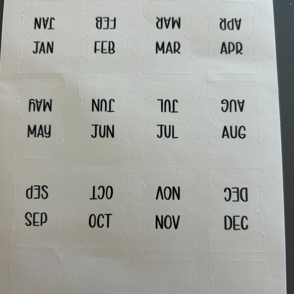 Cute Strawberry Date Number Stickers for Planner, Number Stickers for ...