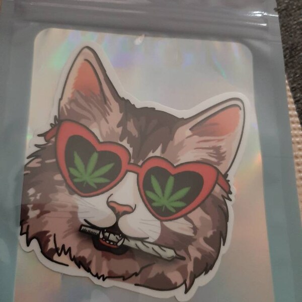 Cat Lava Lamp Sticker Cats Sticker - Etsy