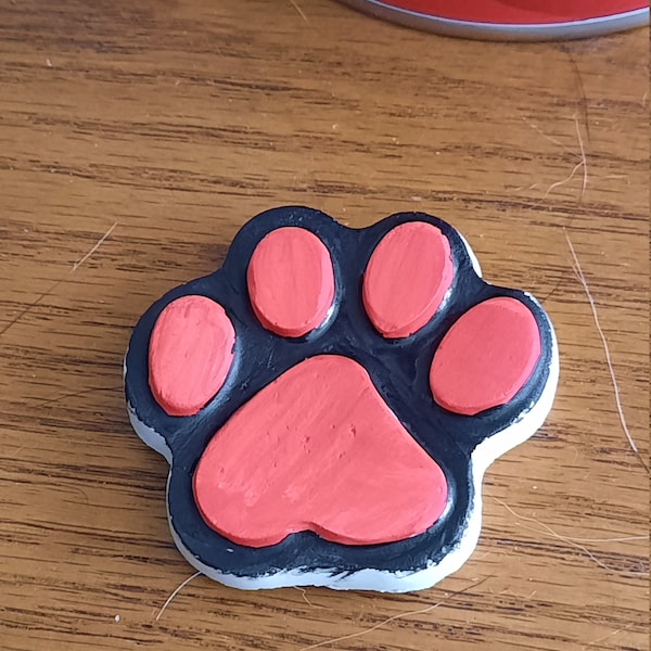 Large Paw and 2 Smaller Paws Handmade Flexible Plastic Resin Mold - Etsy