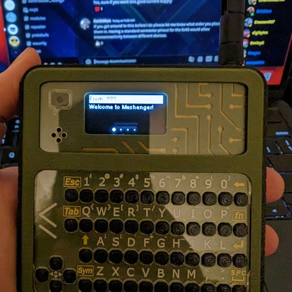Meshenger Standalone Device for Meshtastic - Etsy