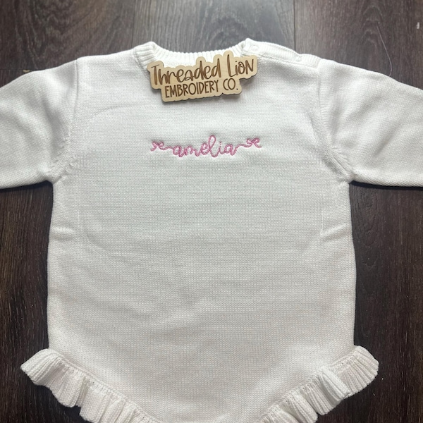 Kelli Bow Swash Script Font Machine Embroidery Design File - Etsy