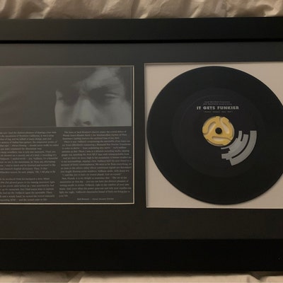 45 Rpm Record Picture Frame Displays Sleeve and 7 Vinyl - Etsy