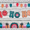 Boho Rainbow Bulletin Board Letters Boho Rainbow Classroom Bulletin ...