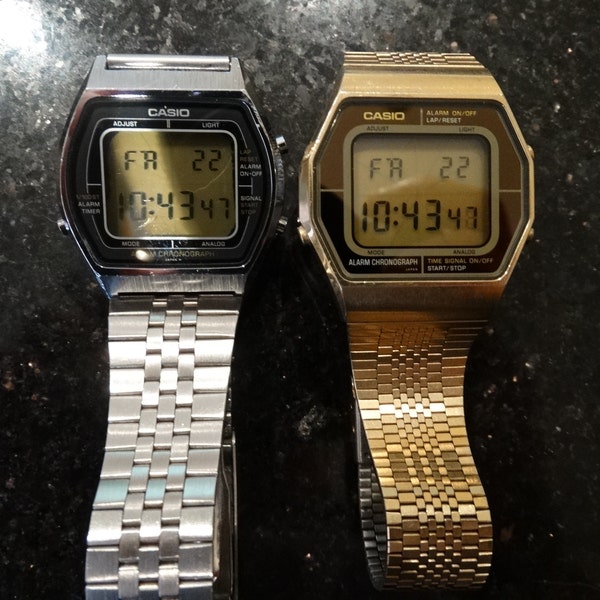 Casio DBC-610 With WR Symbol Calculator Data Bank Watch Module 676 ...