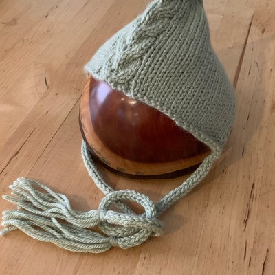 Aaron Bonnet PDF PATTERN Newborn Knit Bonnet Hat Photo - Etsy