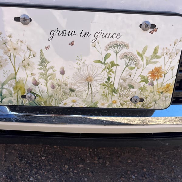 Jesus Loves You, Christian License Plate, Faith Front License Plate ...