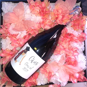 Custom Graduation Champagne Label Class of 2024 Personalized Gift ...