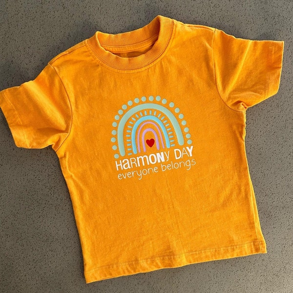 Harmony Day Design SVG PNG Harmony Day Shirt Design Everyone Belongs ...