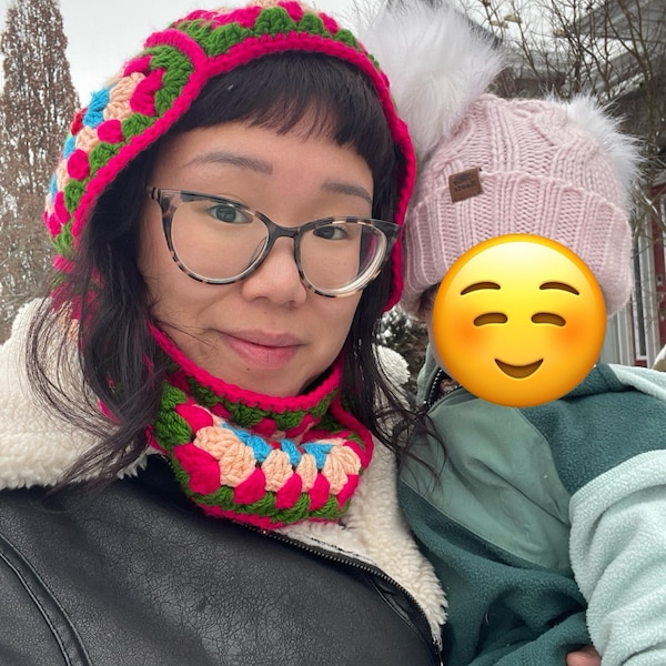 Crochet Balaclava, 8 Different Colors Unisex Balaclava, Mother's Day ...