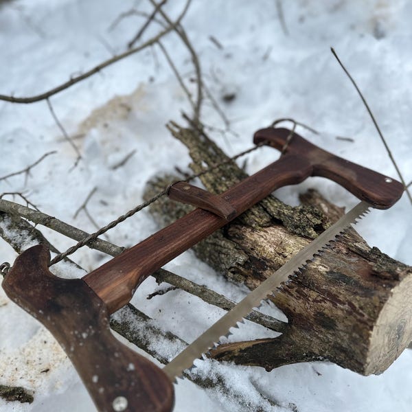 Leather Camp Stool for Bushcraft & Camping, Bushcraft Stool, Foldable ...