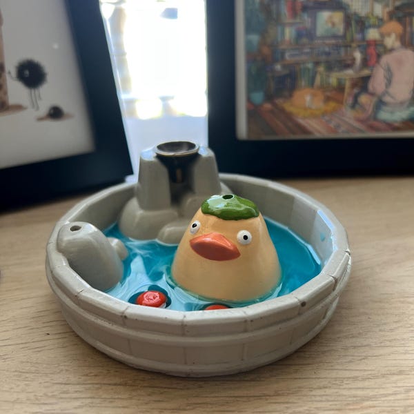 Adorable Capybara Backflow Incense Burner - Relaxation Essential for ...