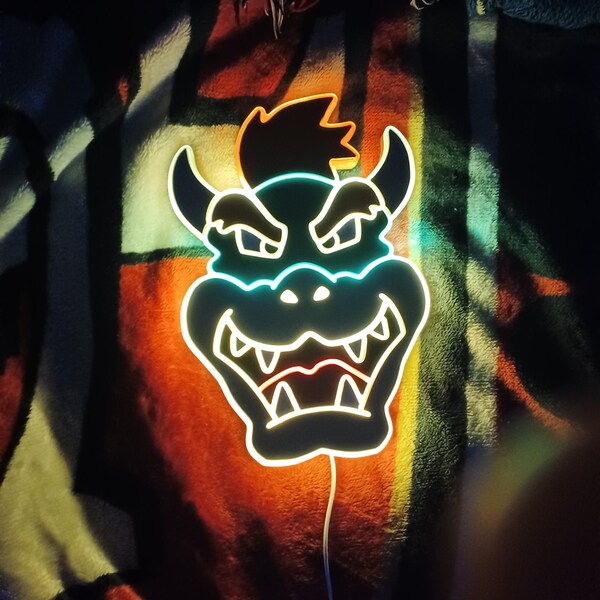 Bender Sign, Neon Like , LED, Bender Light Art , Bender Wall Decor ...